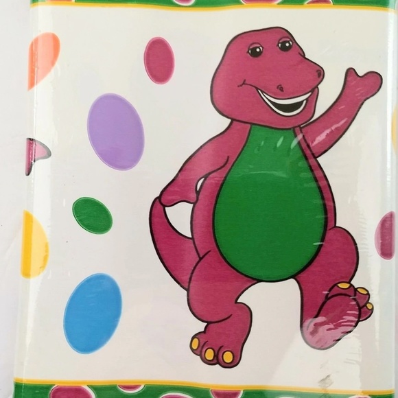 Wall Decor | Vintage Barney The Dinosaur Wallpaper Border | Poshmark